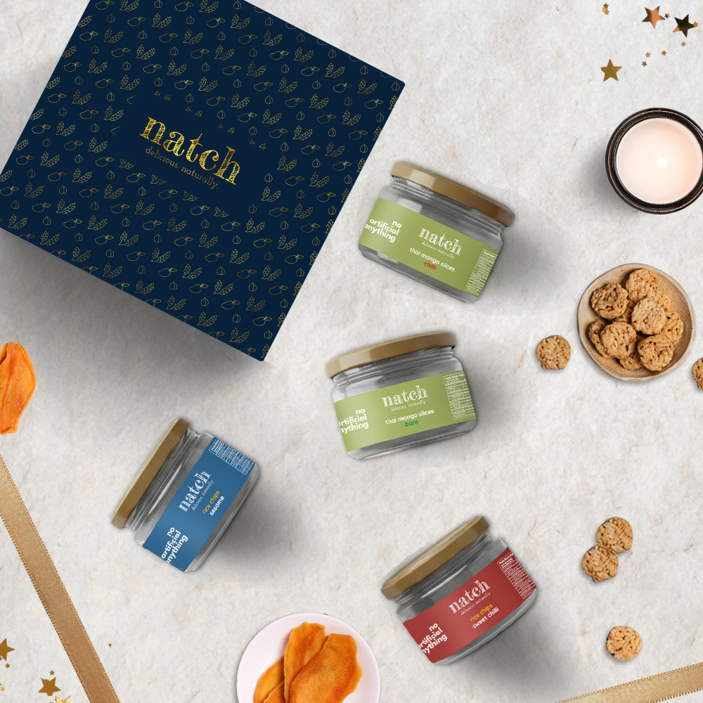 thai signature glass jar box – Natch Snacks