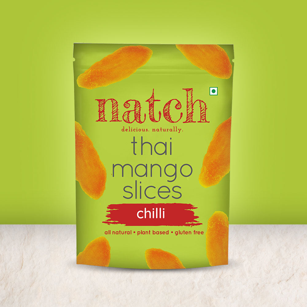 thai mango slices - chilli (large pack 150g) – Natch Snacks