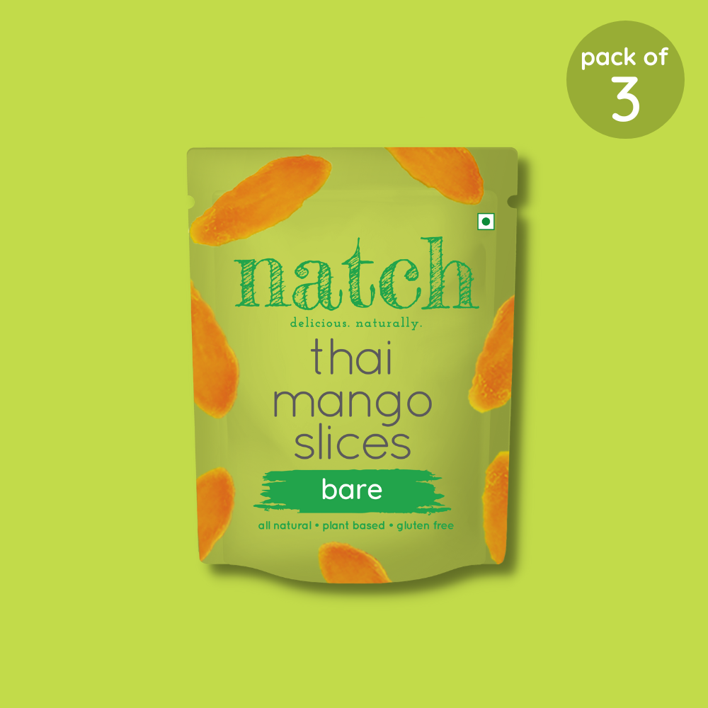 thai mango slices - bare (small pack of 3 - 60g) – natch