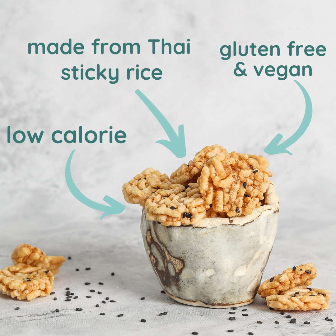thai rice chips - wasabi – natch